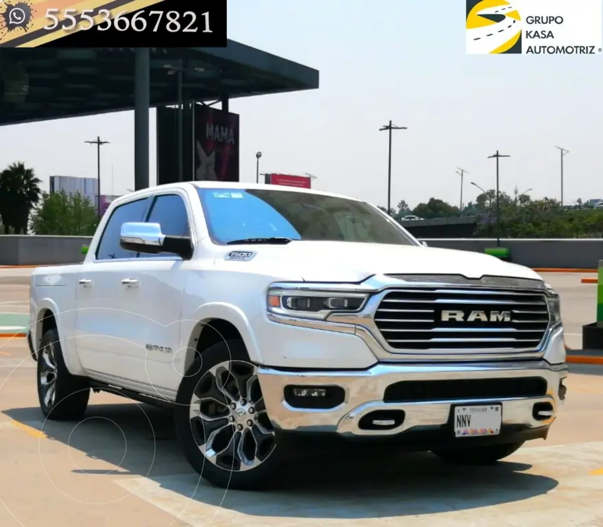 RAM 1500 Mild Hybrid Longhorn 4x4 usado (2022) color Blanco precio $960,000