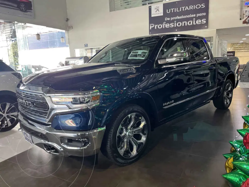 RAM 1500 Mild Hybrid Limited 4x4 usado (2024) color Azul precio $1,609,900
