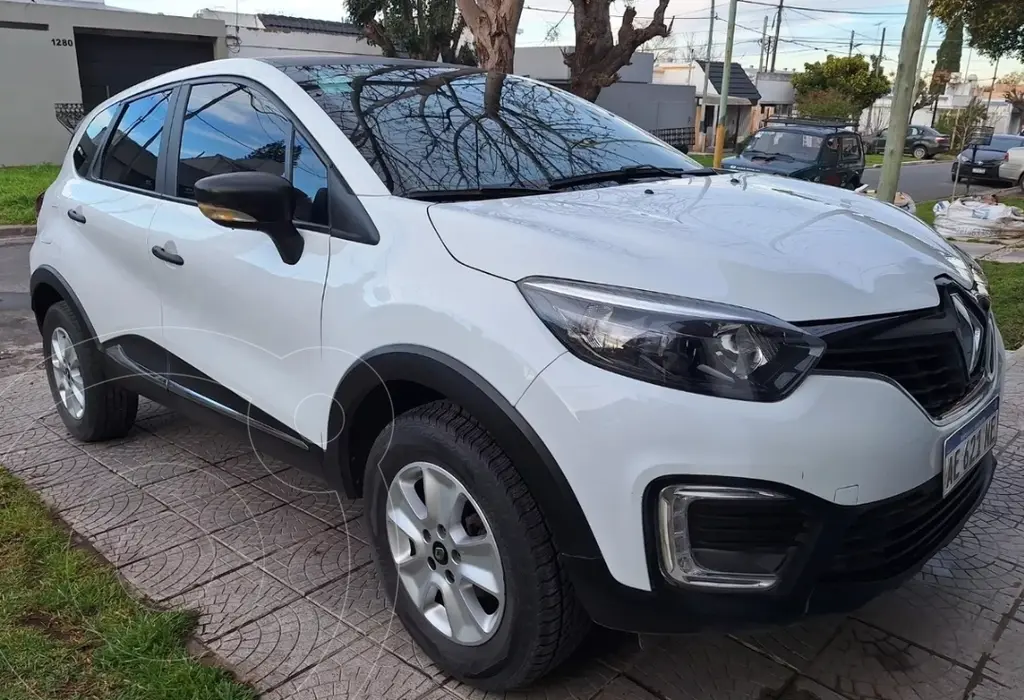 Renault Captur Life usado (2020) color Blanco Glaciar precio u$s15.900