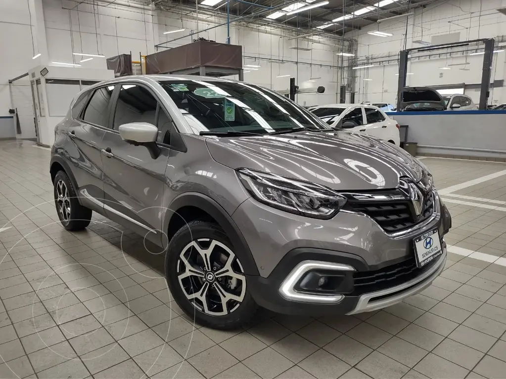 Renault Captur Iconic CVT usado (2022) color Gris precio $450,000