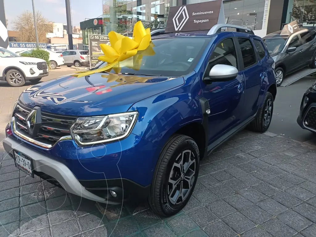Renault Duster Iconic usado (2021) color Azul Acero precio $389,500