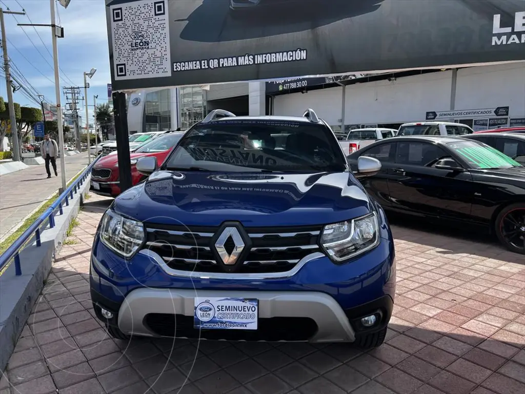 Renault Duster Iconic usado (2021) color Azul Elctrico precio $319,000