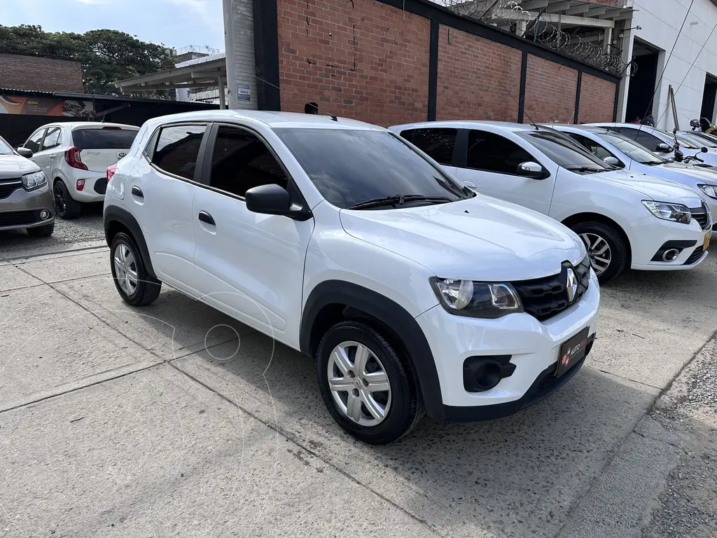 Renault Kwid Zen usado (2021) color Blanco Glaciar precio $35.000.000