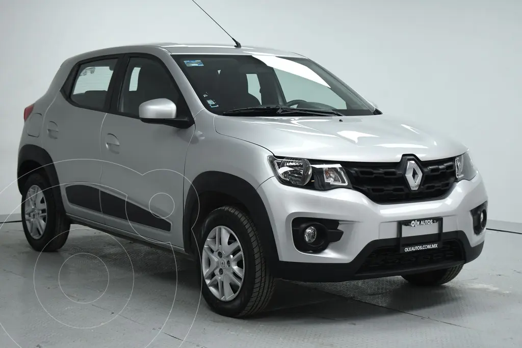 Renault Kwid Iconic usado (2020) color Gris precio $197,000