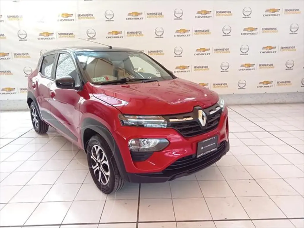 Renault Kwid Iconic usado (2023) color Rojo precio $209,500