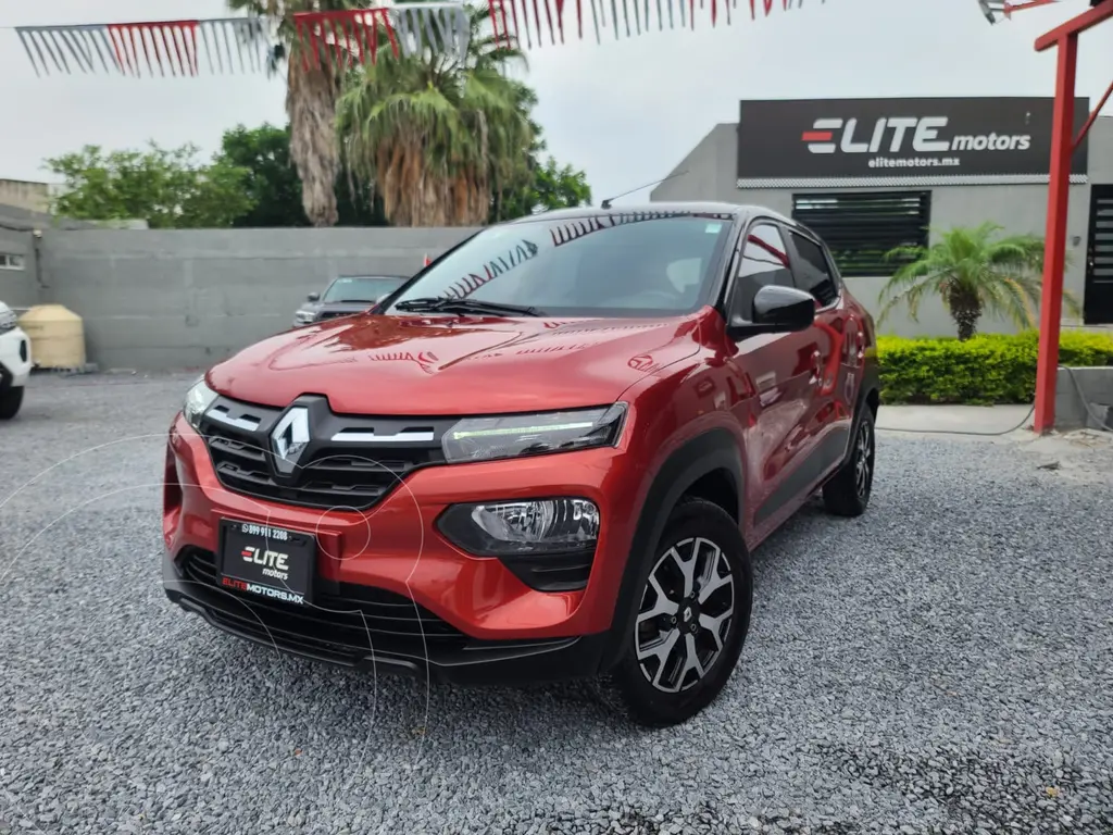 Renault Kwid Bitono usado (2024) color Rojo precio $199,900