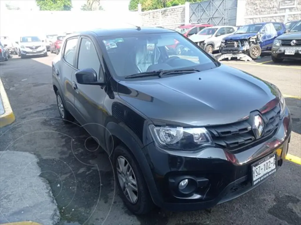 Renault Kwid Iconic usado (2020) color Negro precio $190,000