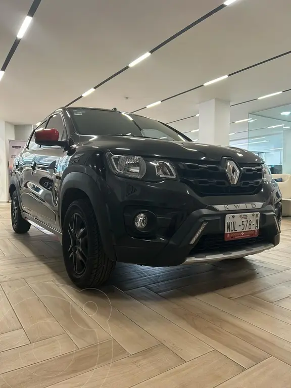 Renault Kwid Iconic usado (2019) color Negro precio $160,000