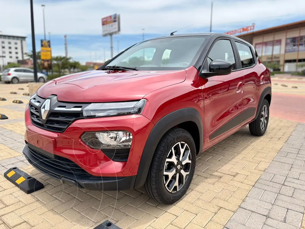 Renault Kwid Bitono usado (2024) color Rojo precio $227,000