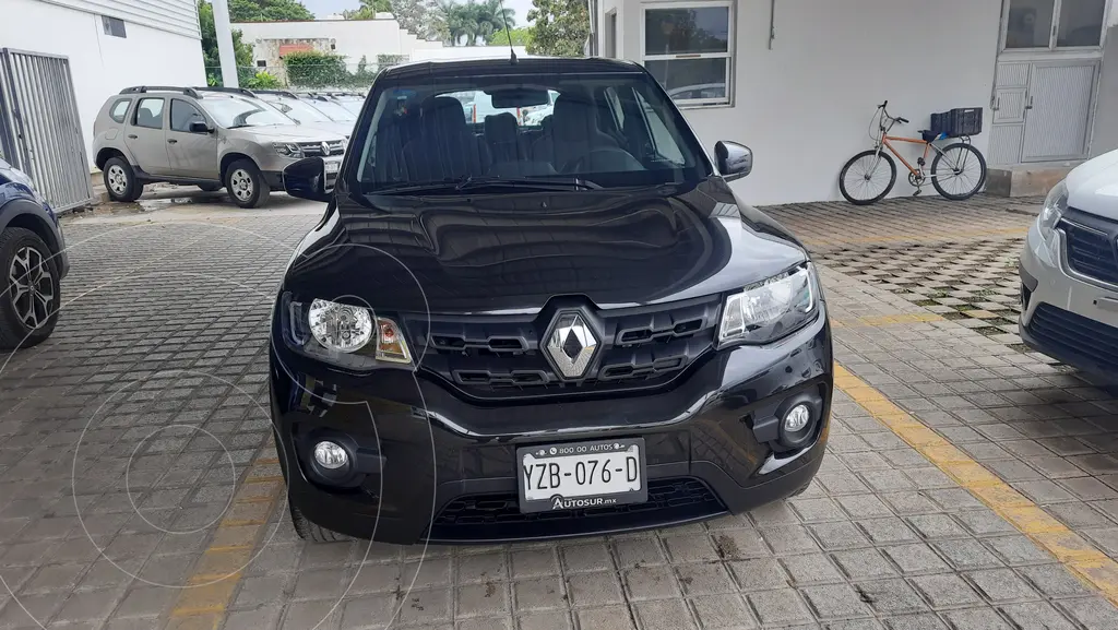 Renault Kwid Iconic usado (2021) color Negro Nacarado precio $185,000