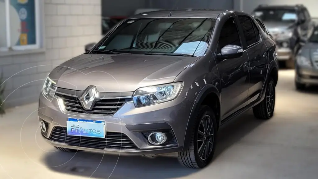 Renault Logan 1.6 Intens CVT usado (2019) color Gris precio $20.499.000