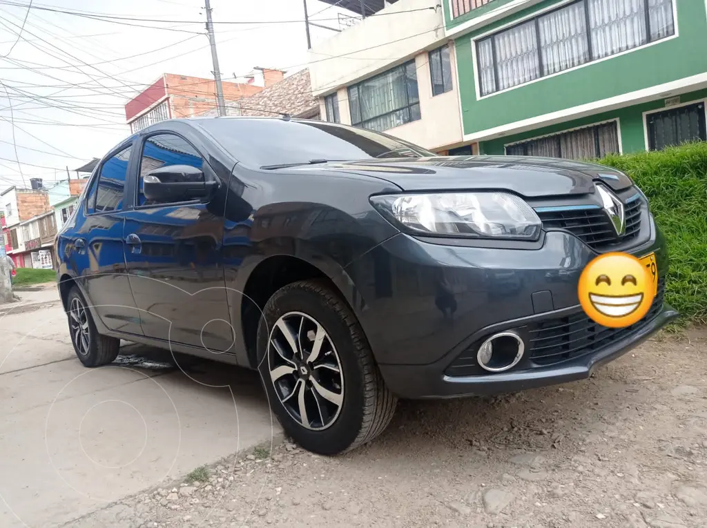 Renault Logan Exclusive usado (2019) color Gris Cometa precio $39.000.000