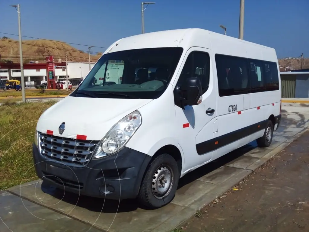 Renault Master Minibus 2.3L TDi usado (2016) color Blanco precio u$s29,900