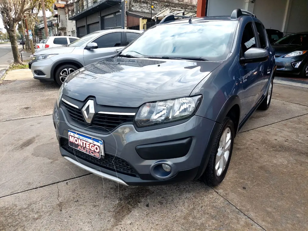 Renault Sandero Stepway 1.6 Dynamique usado (2017) color Gris Acero ...