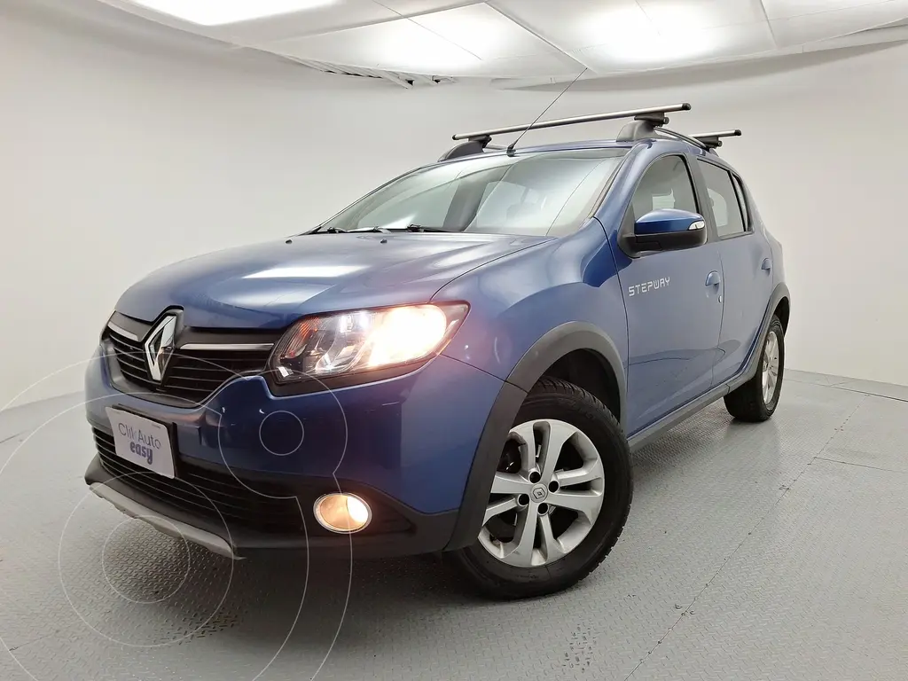 Renault Stepway Intens Aut usado (2016) color AZUL TECNO precio $164,000