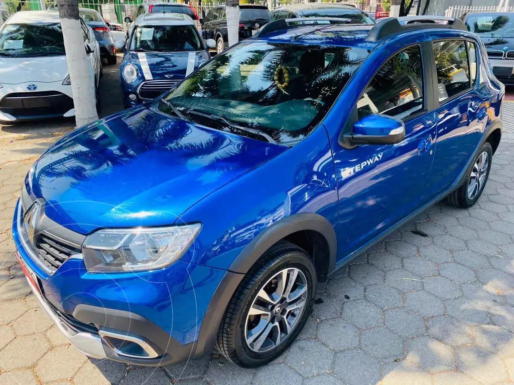 Renault Stepway Intens usado (2020) color Azul precio $219,000