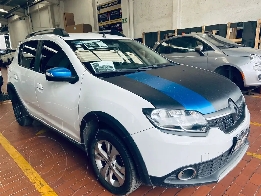 Renault Stepway Intens usado (2018) color Blanco precio $195,000
