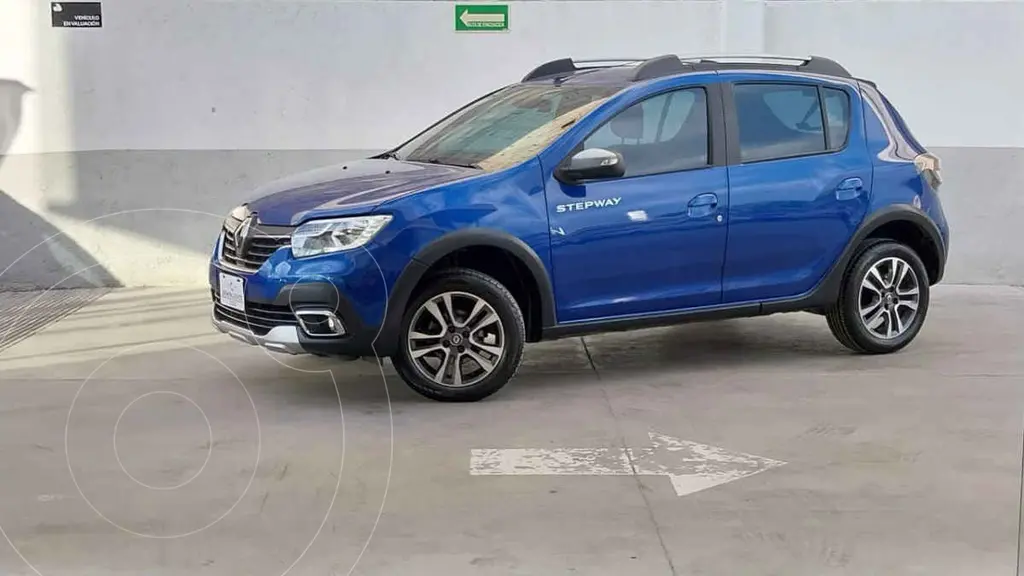 Renault Stepway Intens Aut usado (2020) color Azul precio $239,000