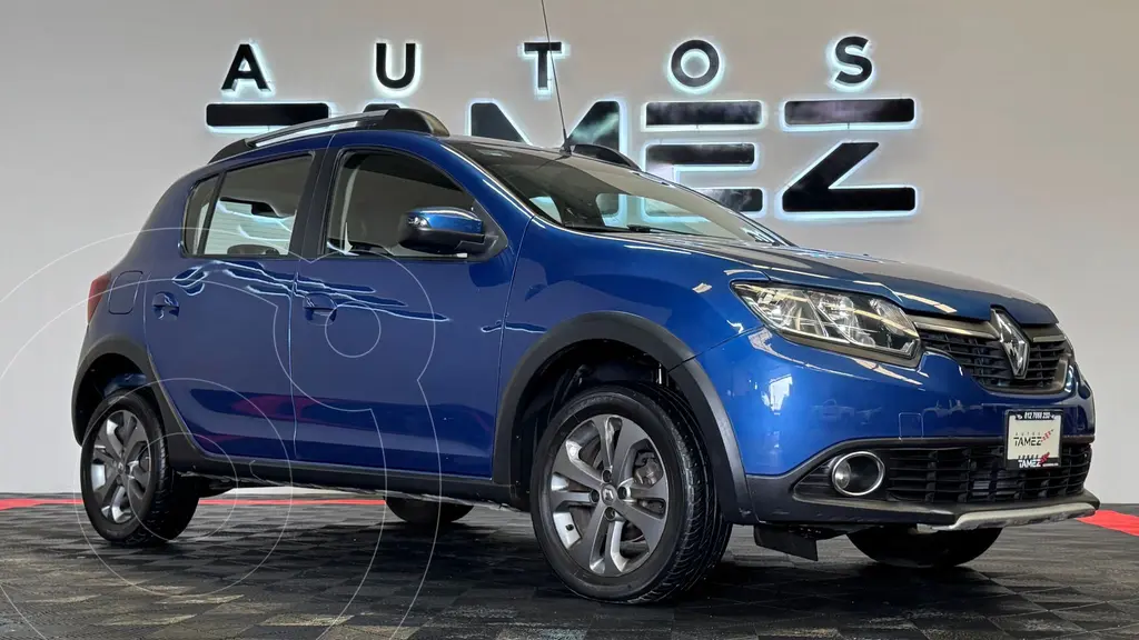 Renault Stepway Intens usado (2018) color Azul precio $160,000