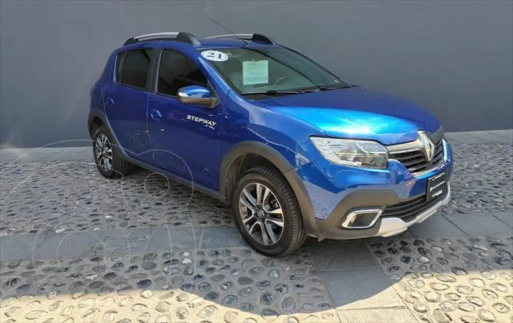 Renault Stepway Intens usado (2021) color Azul precio $265,000