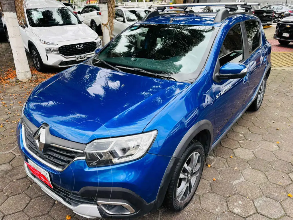 Renault Stepway Intens Aut usado (2020) color Azul precio $199,000