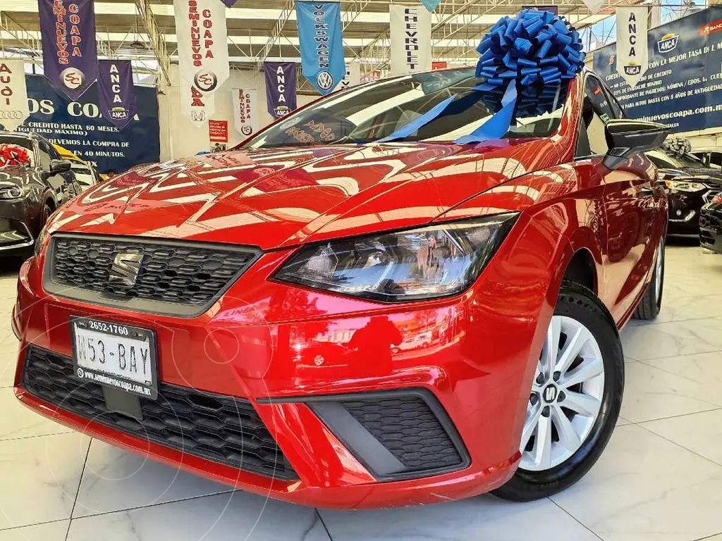 SEAT Ibiza Reference 1.6L Tiptronic usado (2019) color Rojo precio $248,500