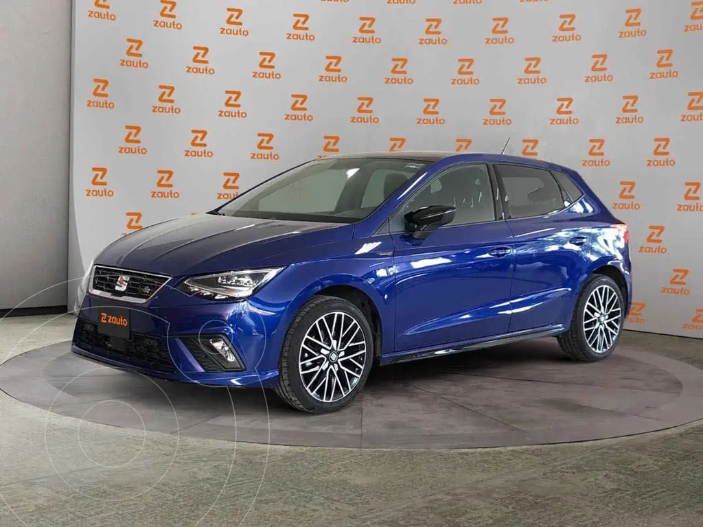 SEAT Ibiza 1.0L FR usado (2021) color Azul precio $354,900