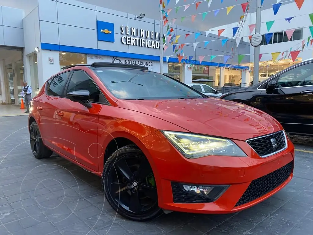 SEAT Leon Super Copa 2.0L TSI usado (2016) color Naranja precio $295,000