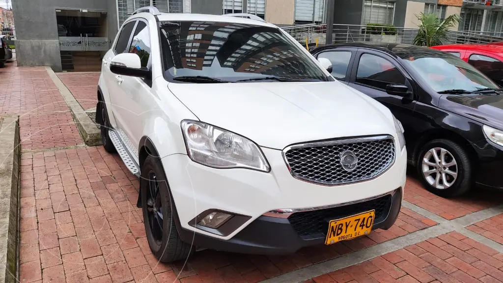 SsangYong Korando C 4x4 TDi usado (2013) color Blanco precio $47.000.000