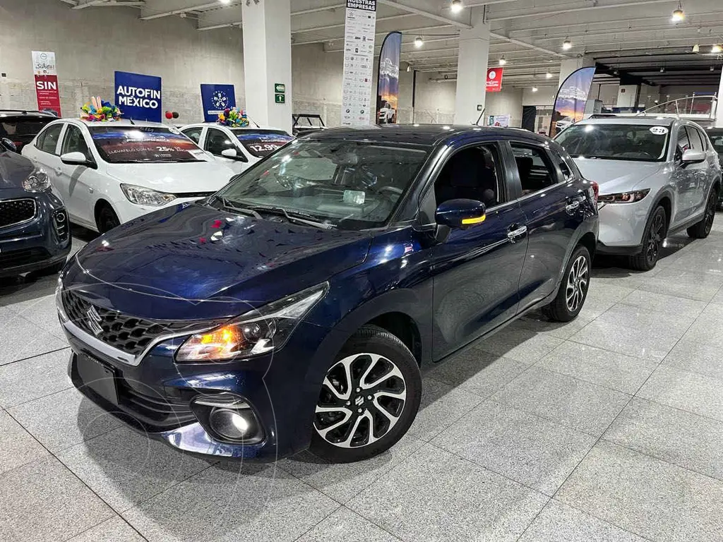 Suzuki Baleno GLX Aut usado (2024) color Azul precio $335,000