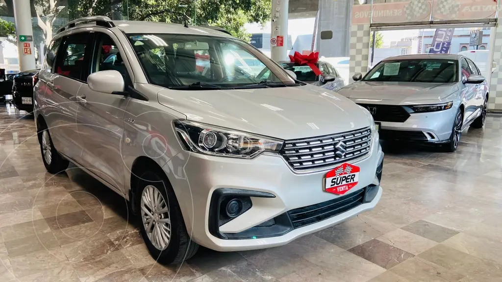 Suzuki Ertiga Boostergreen GLS Aut usado (2022) color plateado precio $319,000