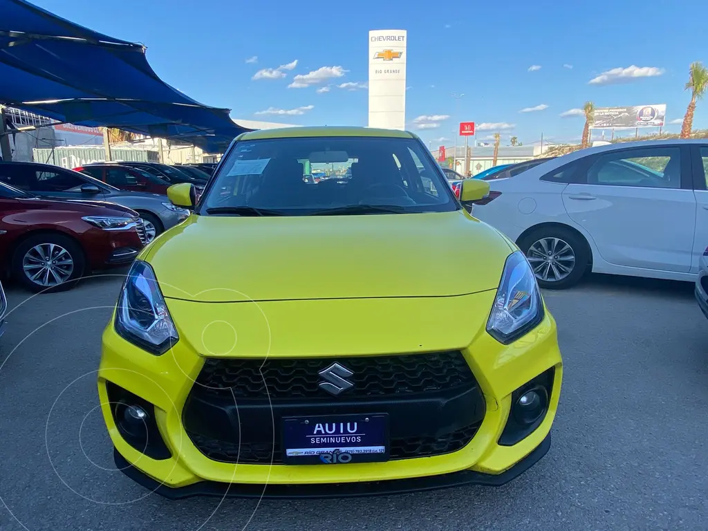 Suzuki Swift Sport Sport usado (2021) color Amarillo precio $280,000