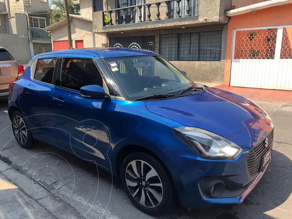 Suzuki Swift GLX usado (2018) color Azul precio $175,000