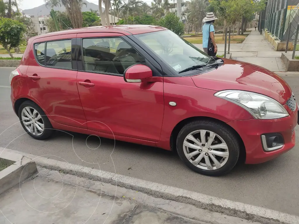 Suzuki Swift 1.4 GL usado (2015) color Rojo precio u$s9,500
