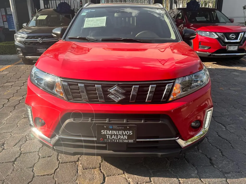 Suzuki Vitara GLS Aut usado (2022) color Rojo precio $370,001