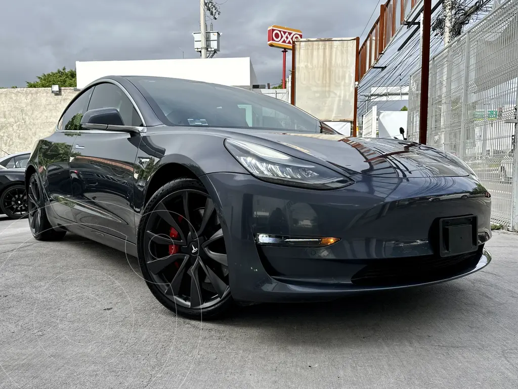 Tesla Model 3 Autonomia Mayor AWD usado (2020) color Gris precio $799,000