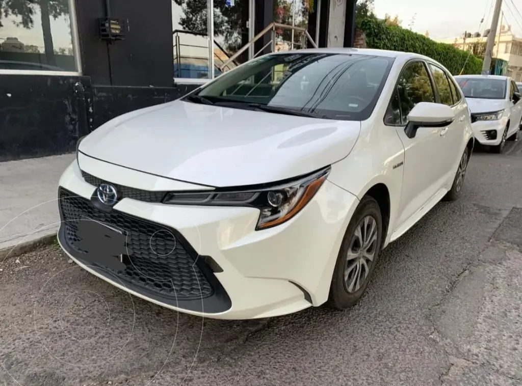 Toyota Corolla HEV Hybrid usado (2020) color Blanco Perla precio $340,000