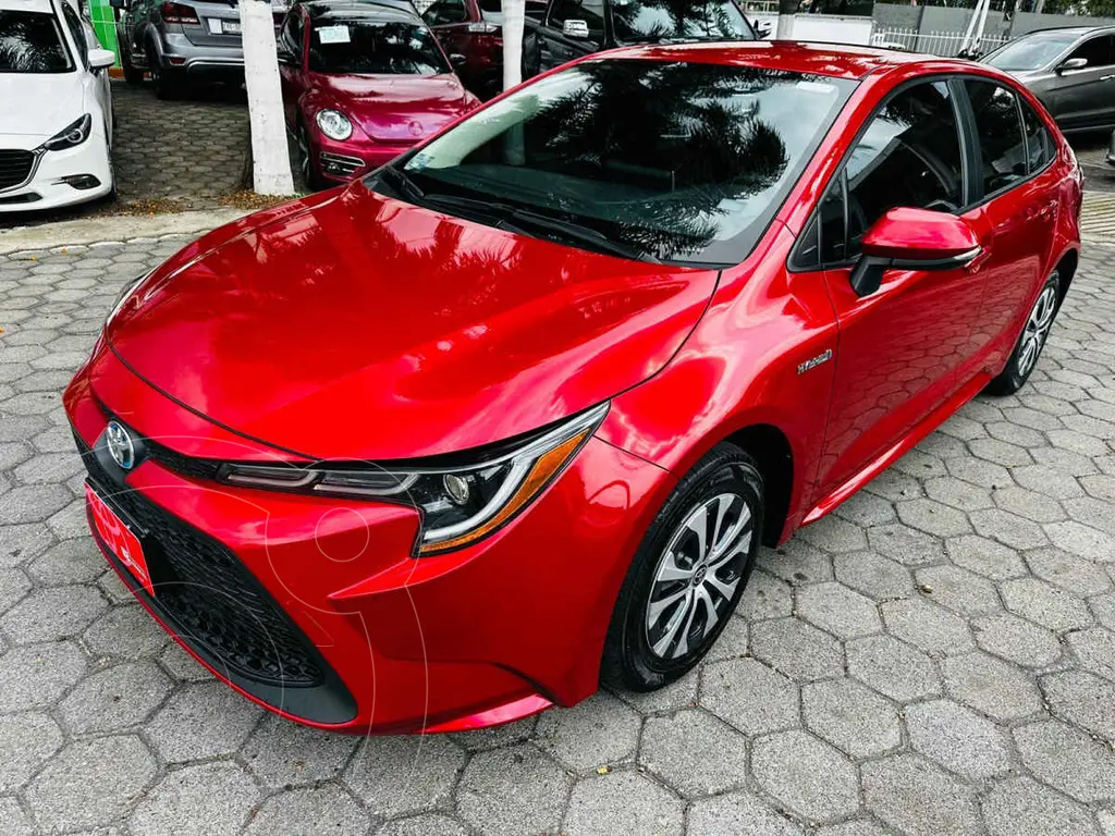 Toyota Corolla HEV Hybrid usado (2021) color Rojo precio $407,000