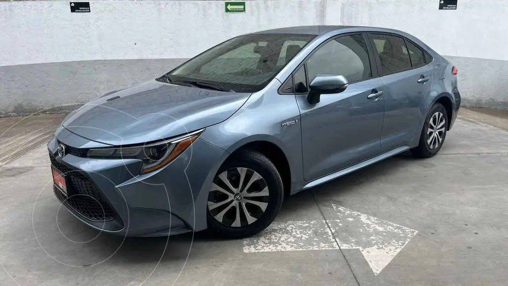 Toyota Corolla HEV Hybrid usado (2021) color Gris precio $419,000