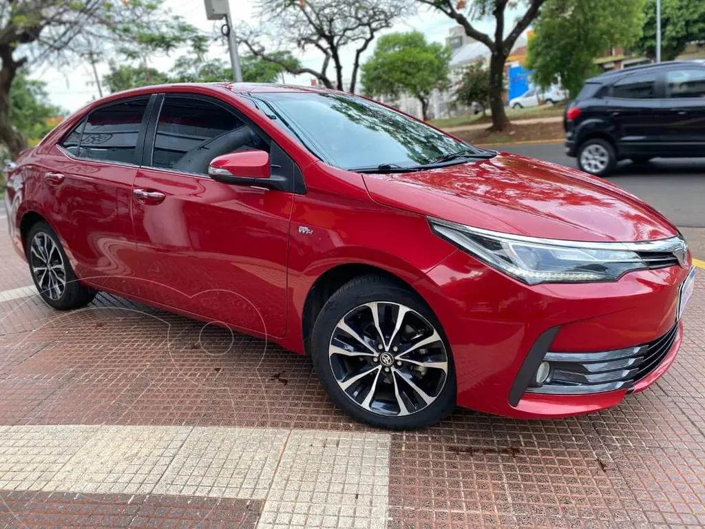 Toyota Corolla COROLLA 1.8 SE-G L/17 CVT usado (2018) color Rojo precio ...