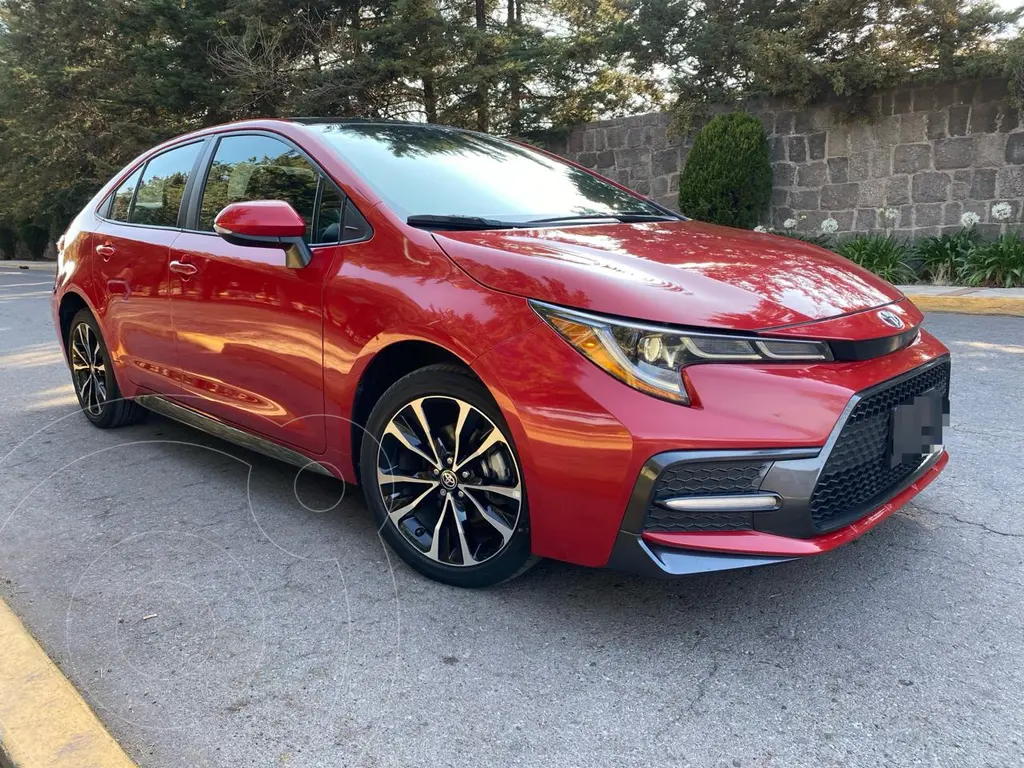 Toyota Corolla SE Bitono Aut usado (2021) color Rojo precio $399,900