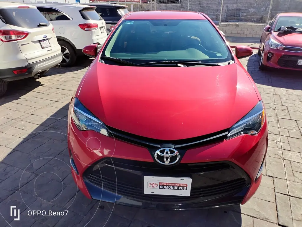 Toyota Corolla LE Aut usado (2019) color Rojo precio $343,000