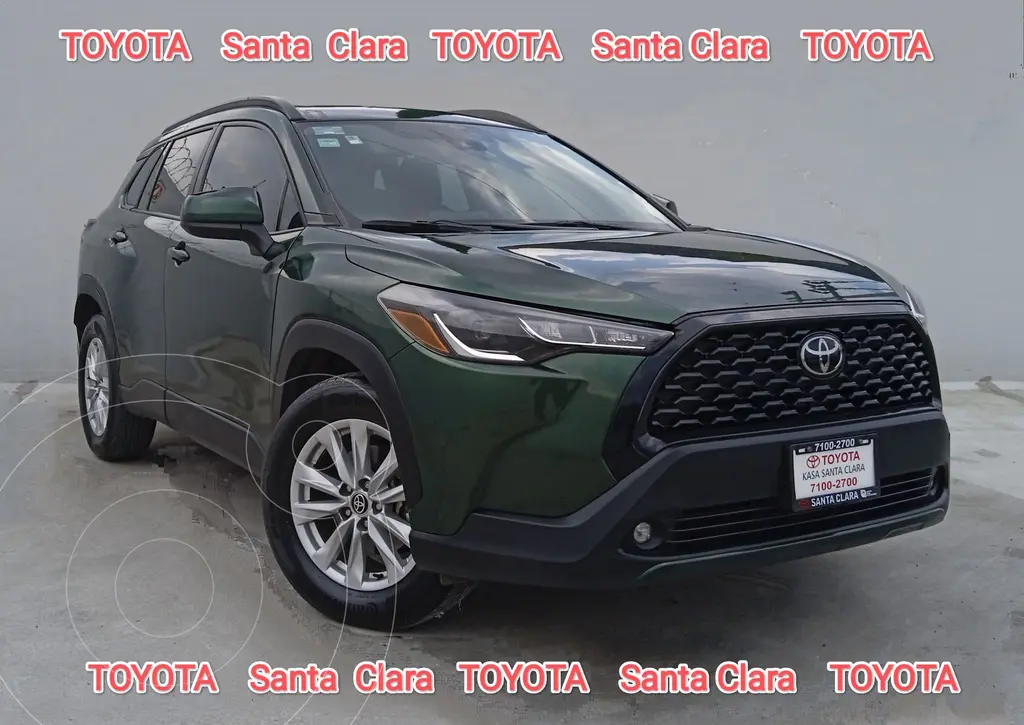 Toyota Corolla LE Aut usado (2022) color Verde precio $459,000