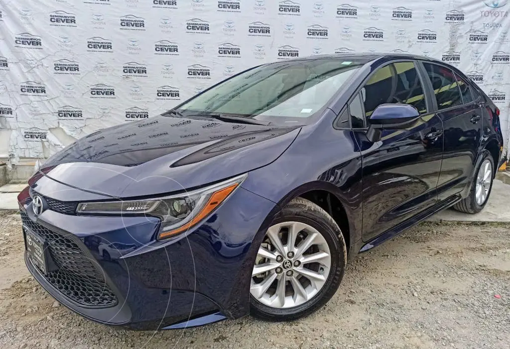 Toyota Corolla LE Aut usado (2022) color Azul precio $431,900