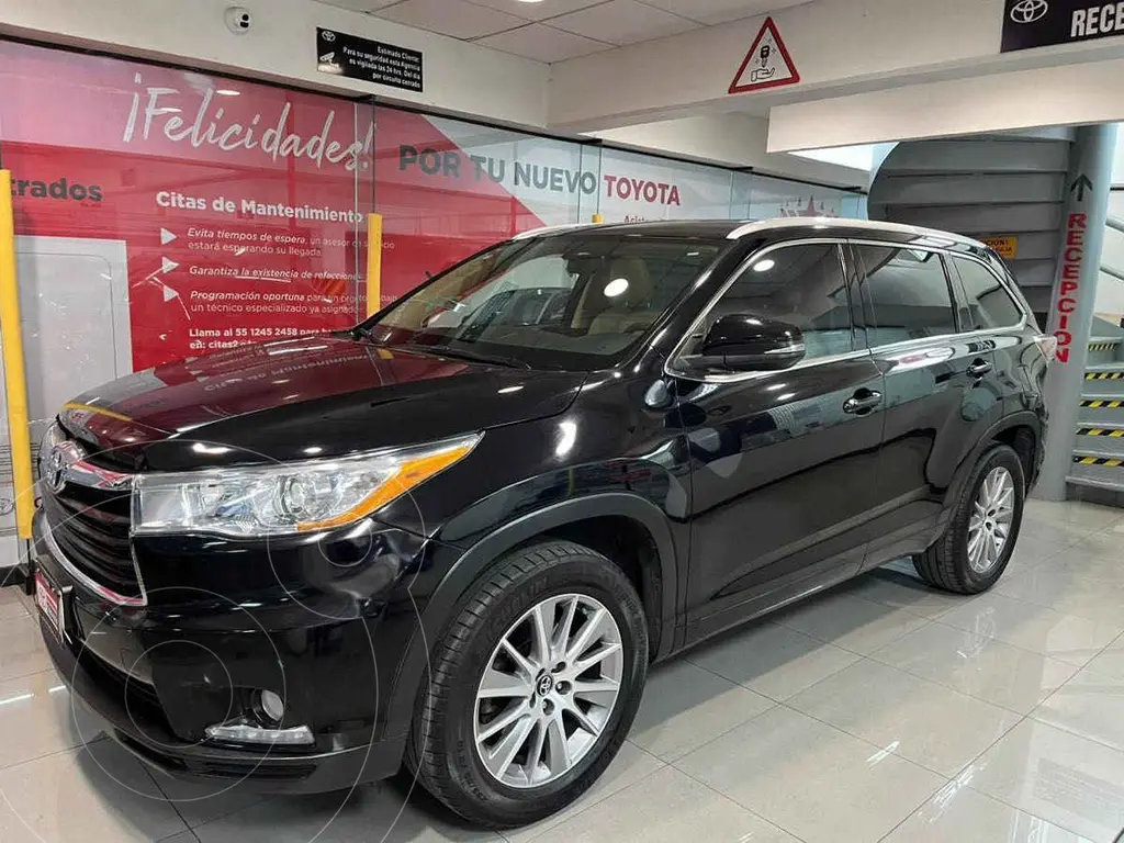 Toyota Highlander Limited usado (2016) color Negro precio $429,100