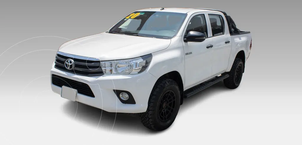 Toyota Hilux Cabina Doble Diesel 4X4 Aut usado (2020) color Blanco precio $460,000