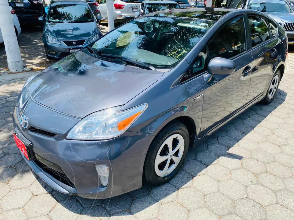 Toyota Prius Premium SR usado (2015) color Gris precio $199,000
