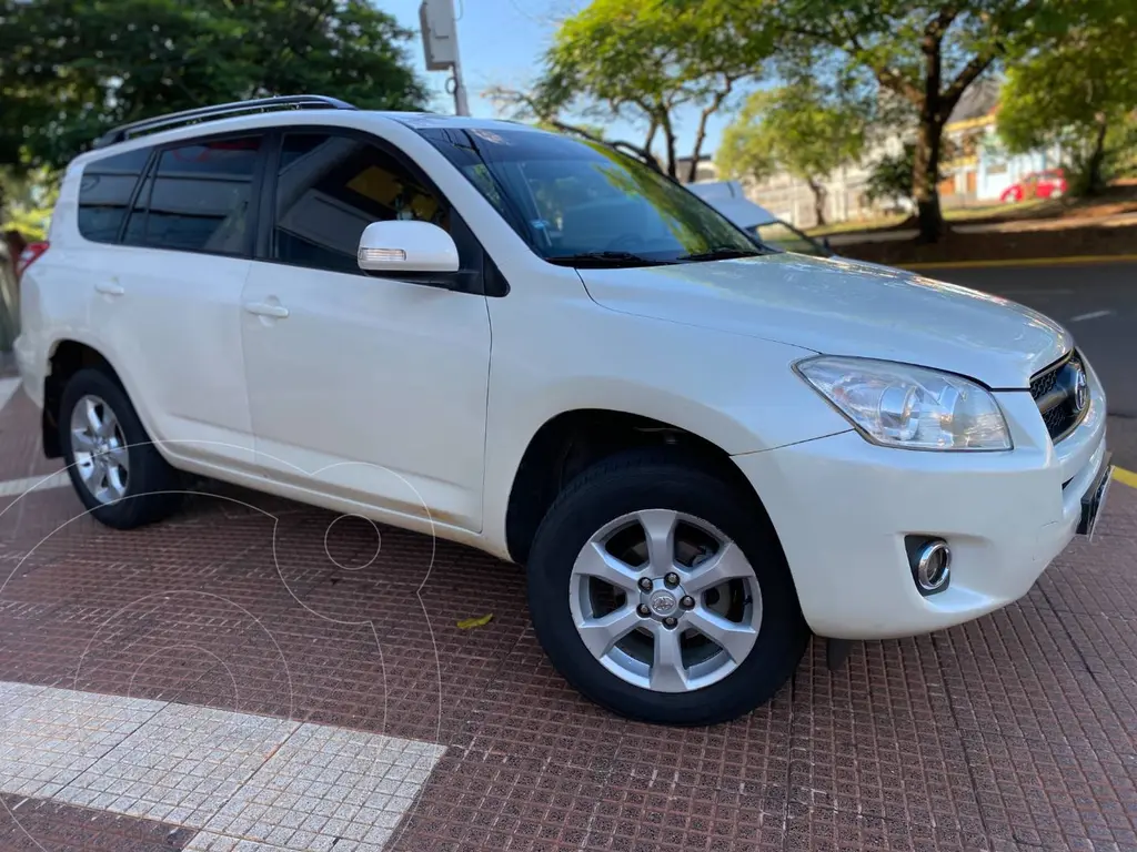 Toyota RAV4 RAV 4 2.4 5 P L/06 4X4 AUT FULL usado (2012) color Blanco ...