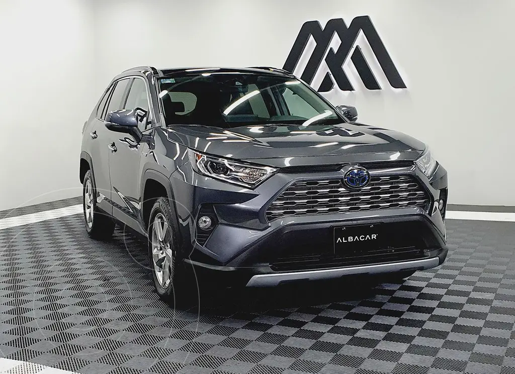 Toyota RAV4 Limited Hybrid usado (2021) color Gris precio $699,900