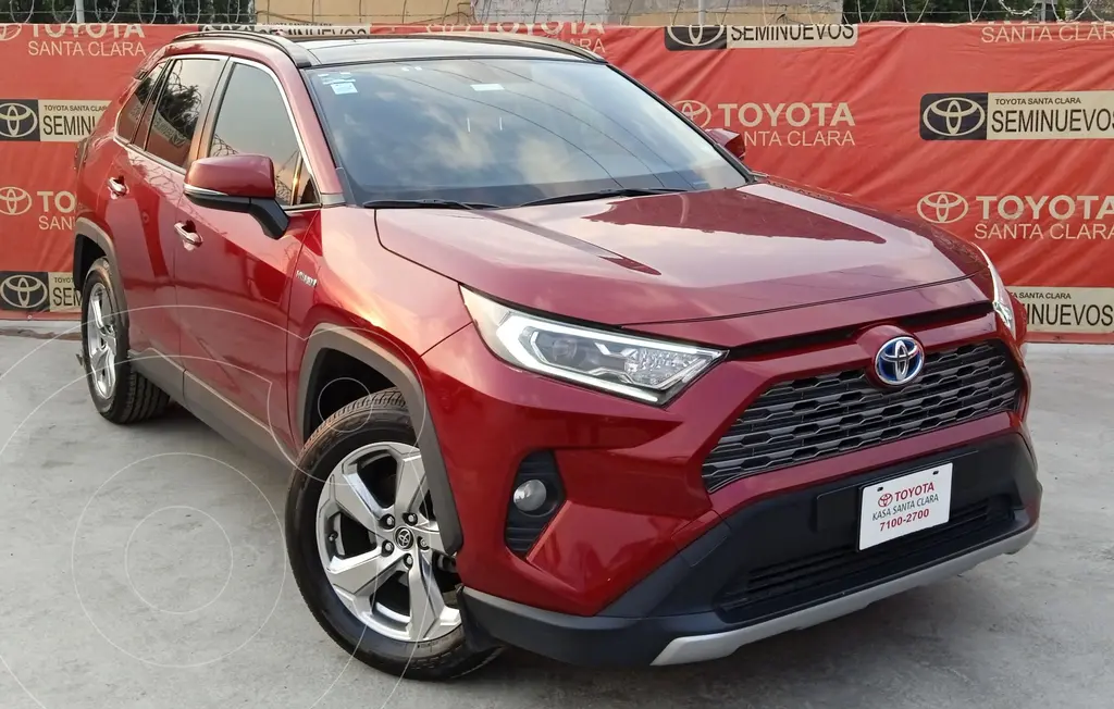 Toyota RAV4 Limited Hybrid usado (2019) color Rojo precio $585,800